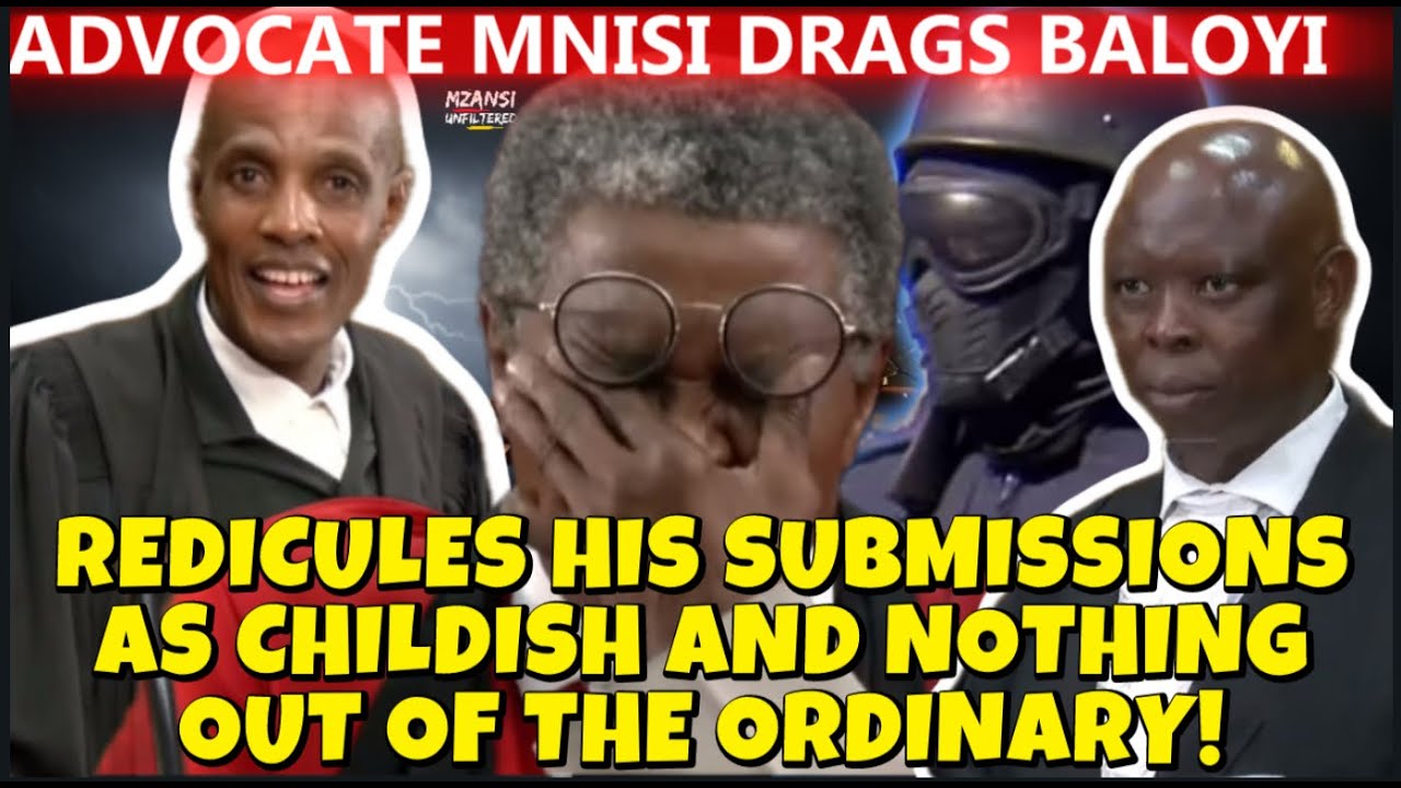SHOCKING ADVOCATE MNISI IS ON FIRE 🔥 AS HE DRAGS BALOYI’S HEADS OF ...