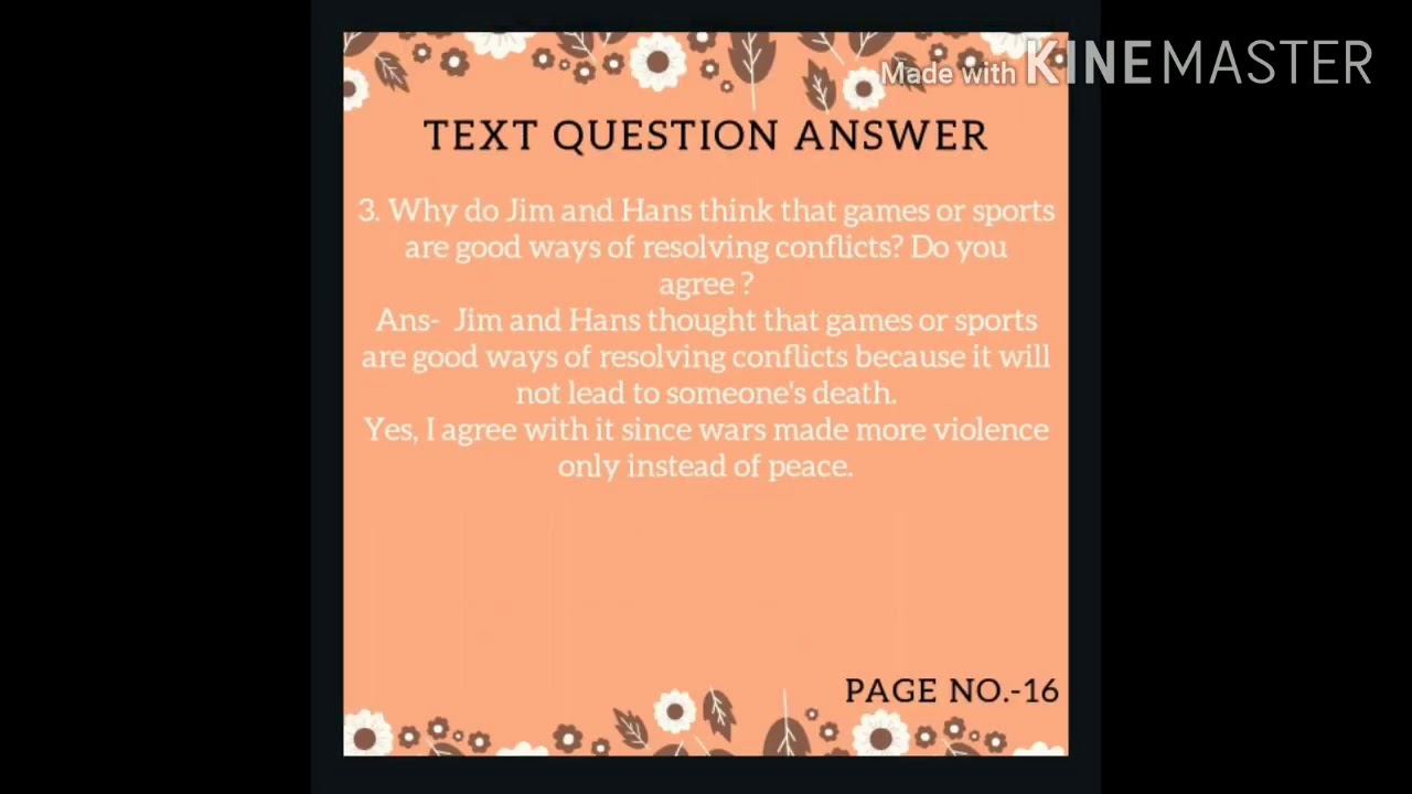 Complete question & answer of first chapter "The Best Christmas Present ...