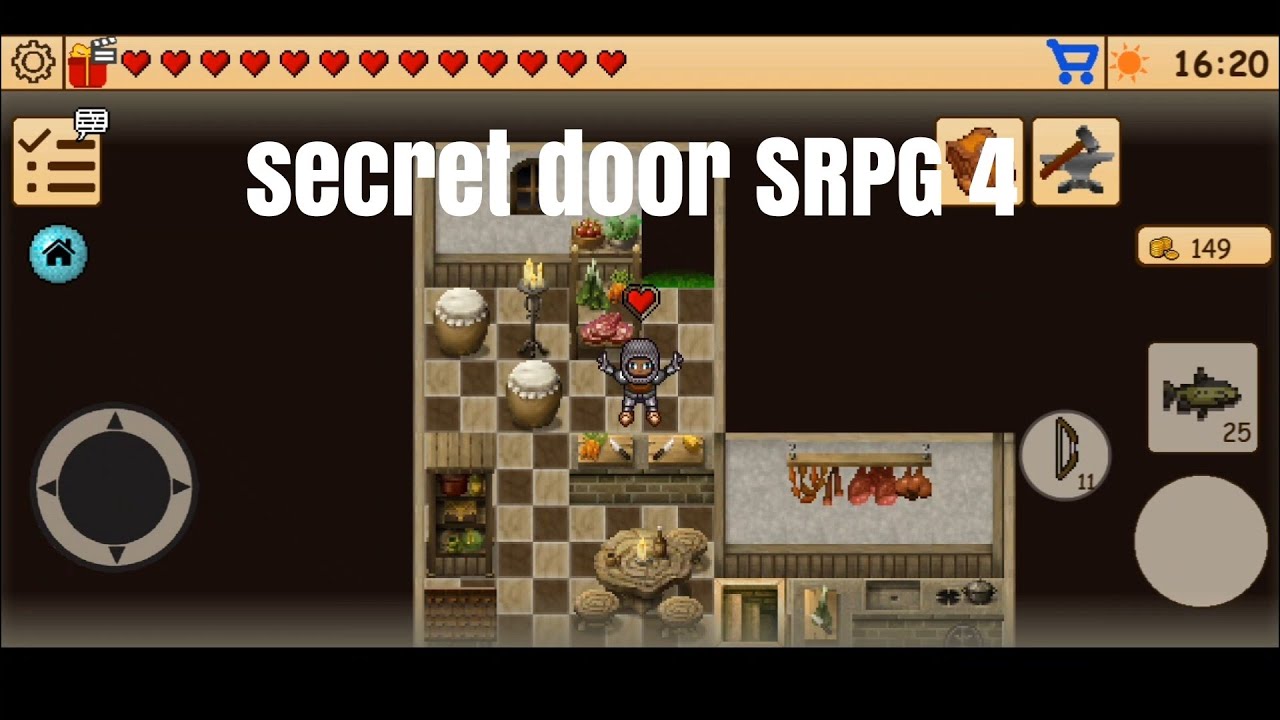SRPG 4 secret door. how do i get the heart in the kitchen - YouTube