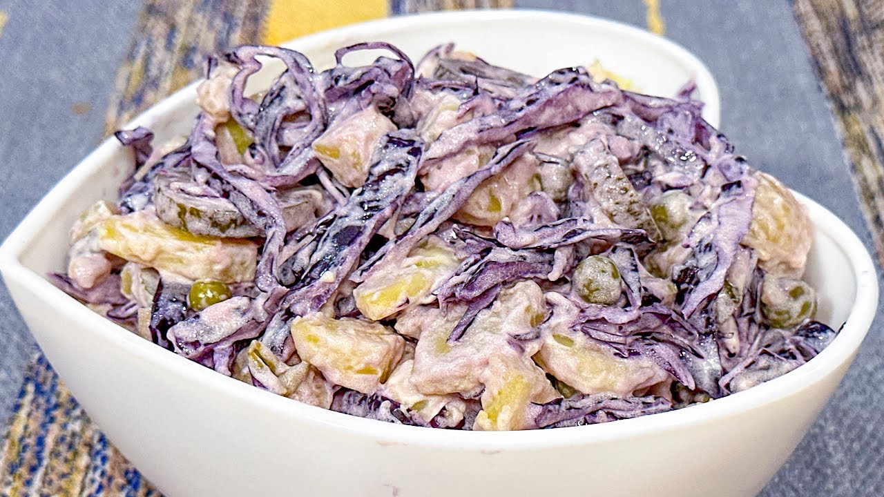 Der leckerste deutsche Salat! Dieser Salat ist so lecker, dass Sie ihn ...
