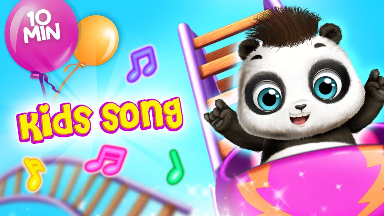 Panda Lu Fun Park 10 min 🎠 Nursery Rhymes 🎶 Kids Songs ☀️ TutoTOONS ...