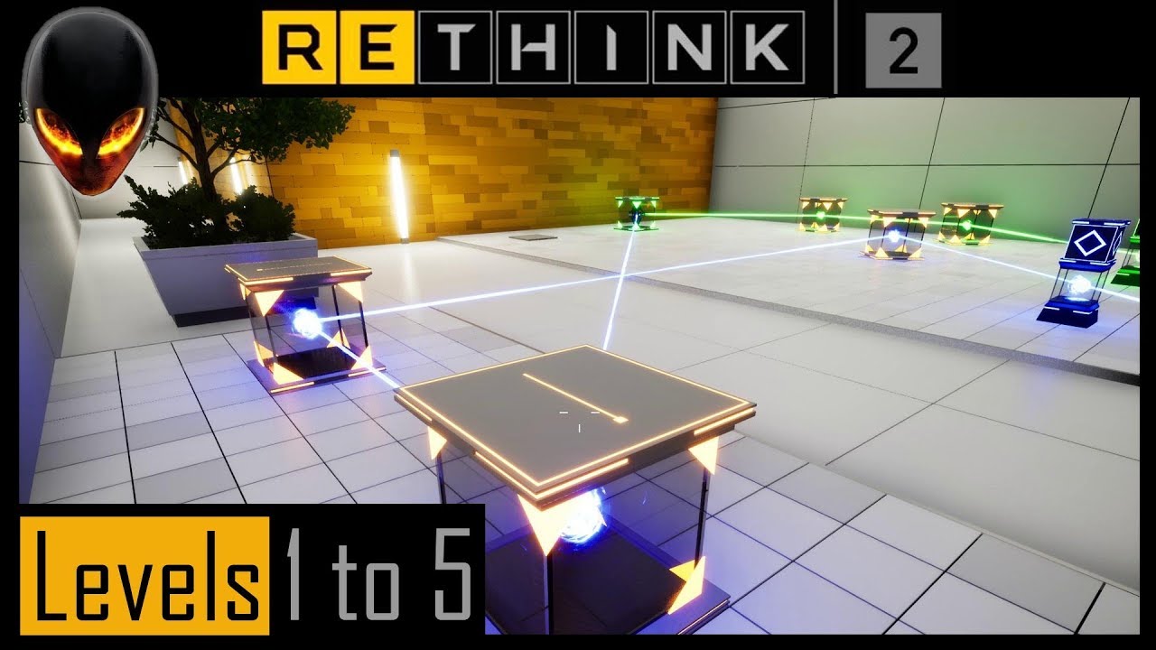 ReThink 2 Level 1 2 3 4 5 (Puzzle Game) - YouTube
