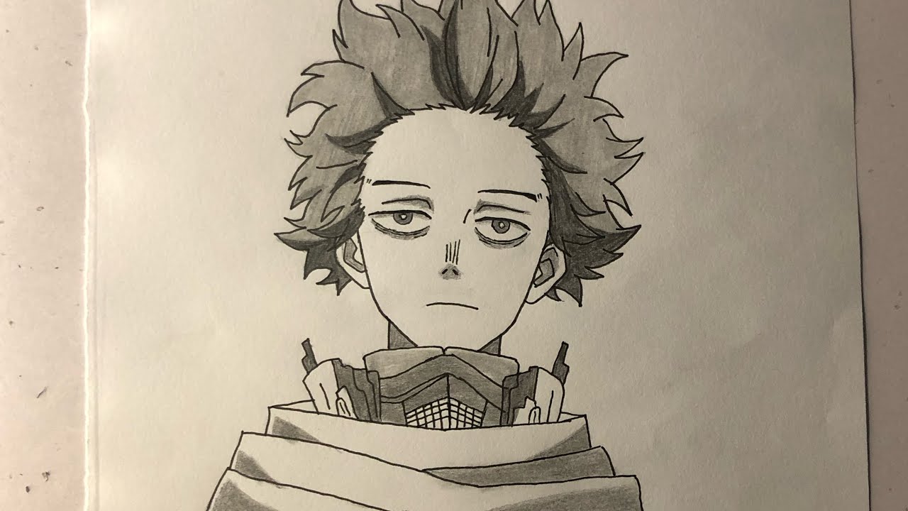 How to draw hitoshi shinso #anime #drawing #art #animedrawing - YouTube