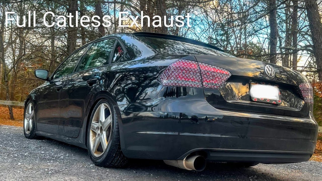 Volkswagen Passat 5cyl Craziest Flame Tune Ever! (Gunshots) - YouTube