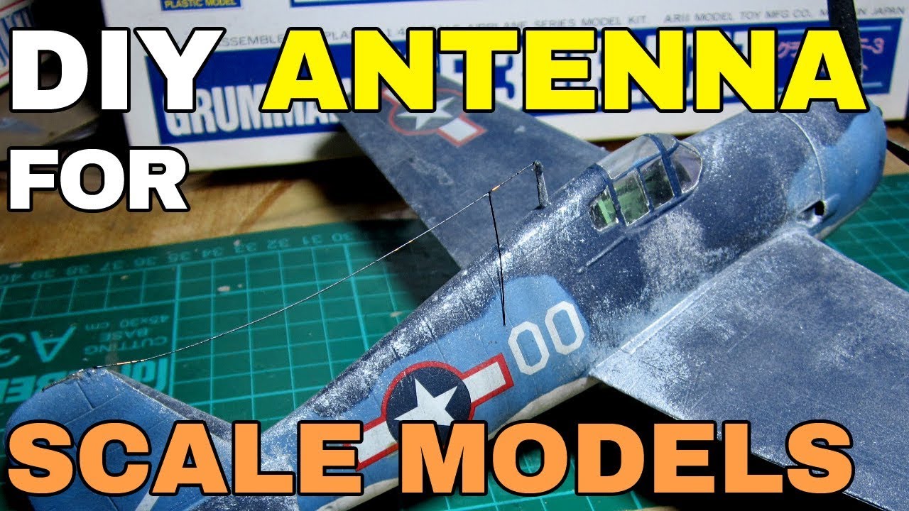 DIY Antenna for Scale Model Aircraft - YouTube