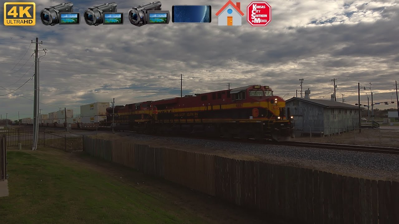 [4K 60fps] GEVO Immigration | KCSM 4887 1st revenue run in the US - YouTube