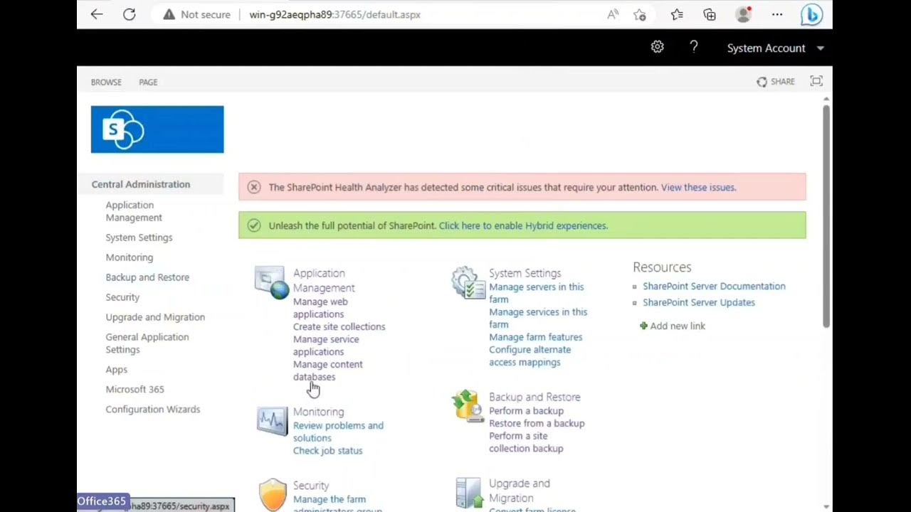 How To Create And Manage Content Databases In SharePoint Subscription Edition - YouTube