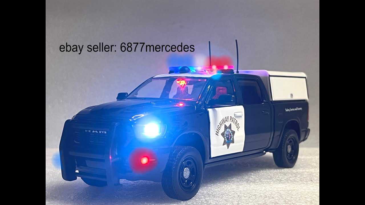 California Highway Patrol DODGE RAM 1500 Laramie police interceptor ...