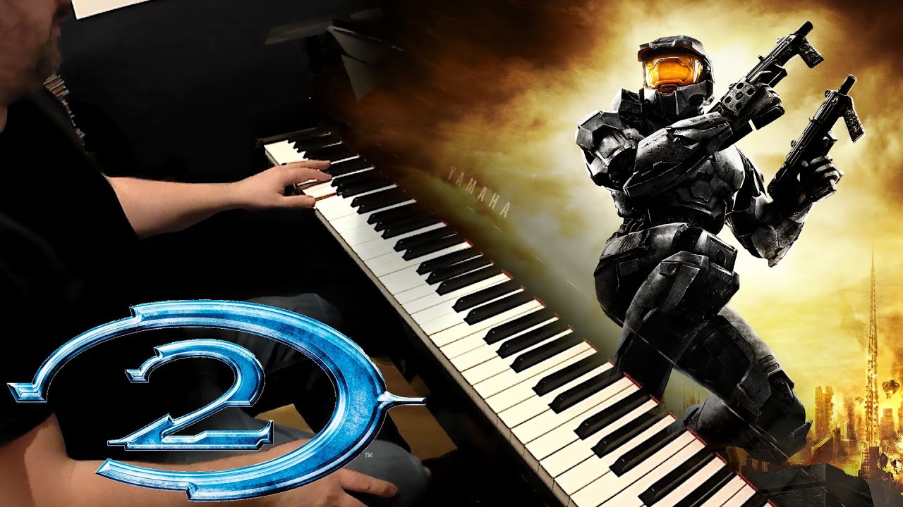 Halo 2 - Unforgotten - Piano cover with sheets - YouTube