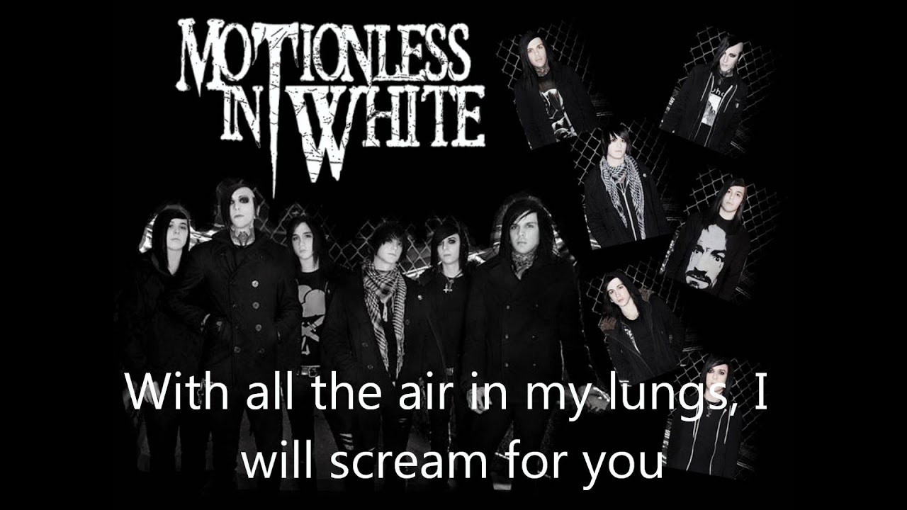 Com. Pt II (lyrics)-Motionless In White - YouTube