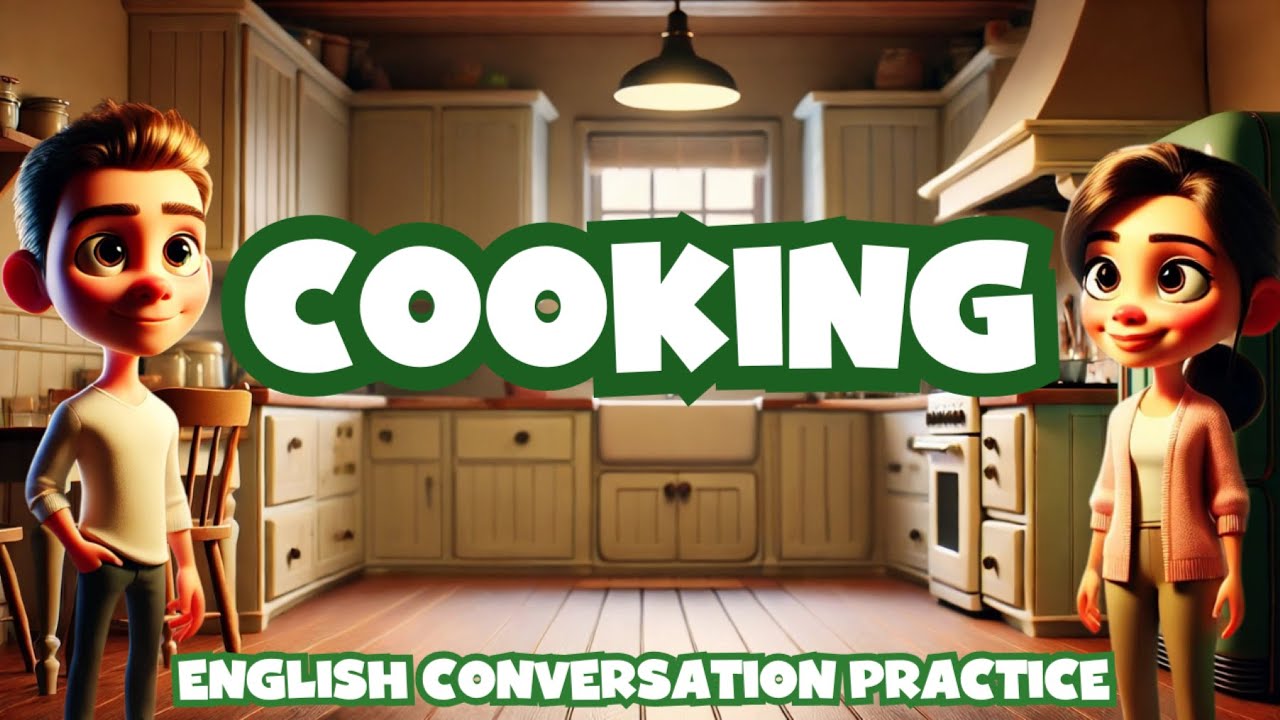 English Speaking Practice - Cooking Conversation - Improve English ...