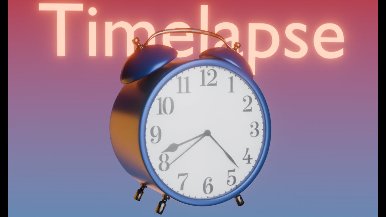 Creating an alarm clock in Blender | Создание будильника в Блендер - YouTube