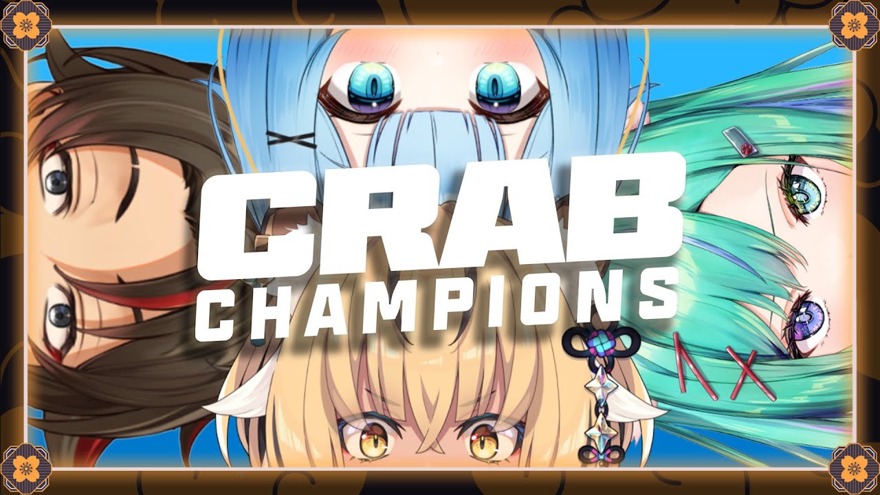 【CRAB CHAMPION】Crab Simulator ft.@SarugakuLeonJr @PippaPebblesworth ...