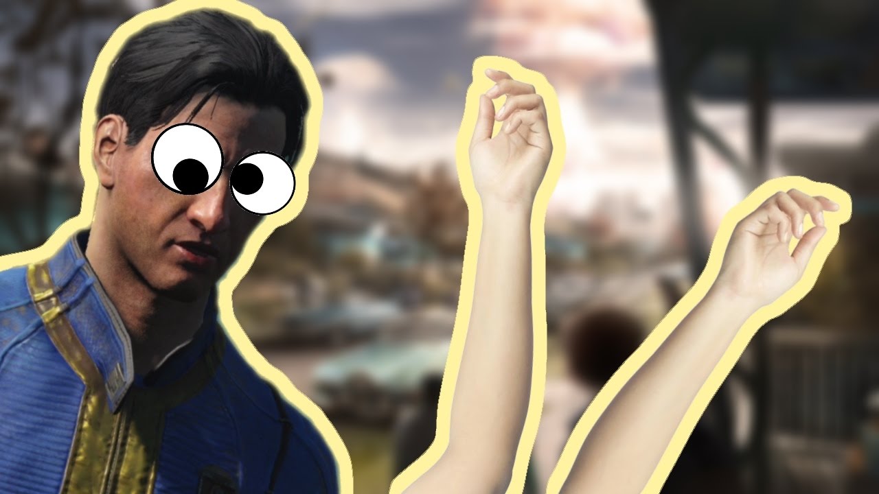 CURSE THESE BLASTED ARMS | Fallout 4 Funny Moments - YouTube