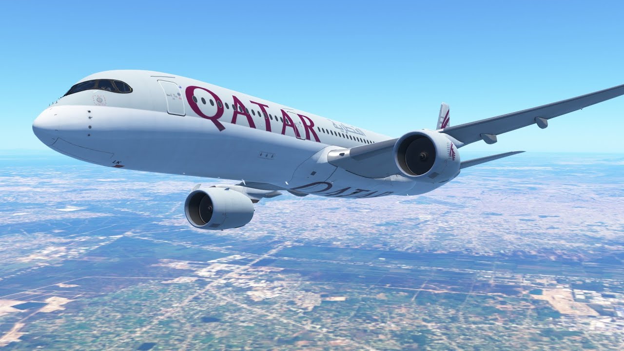 Qatar Airways| A350-900XWB|QR970| Saigon to Phnom Penh|Infinite flight ...