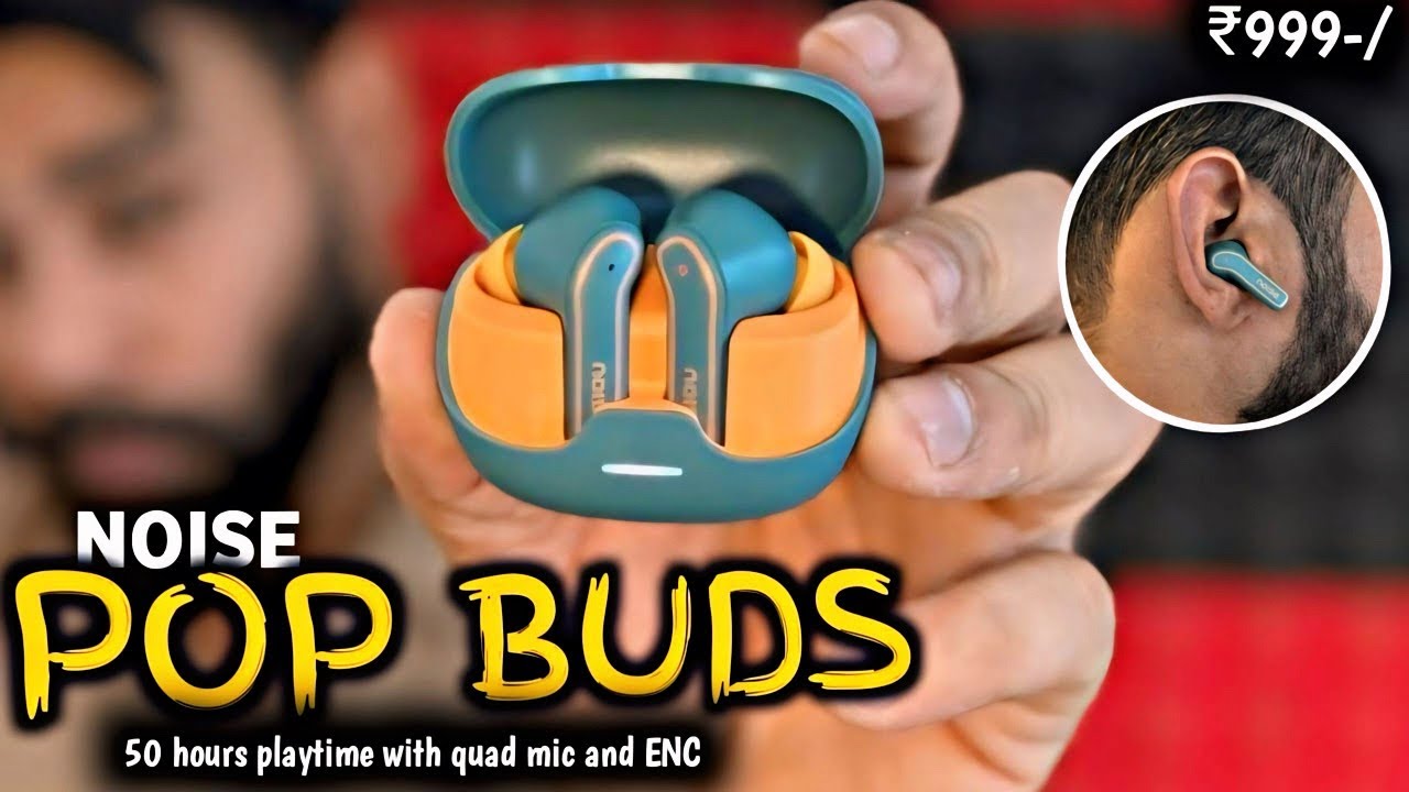 Budget main TWS* Noise pop Buds unboxing & review⚡️50 hours playtime ...