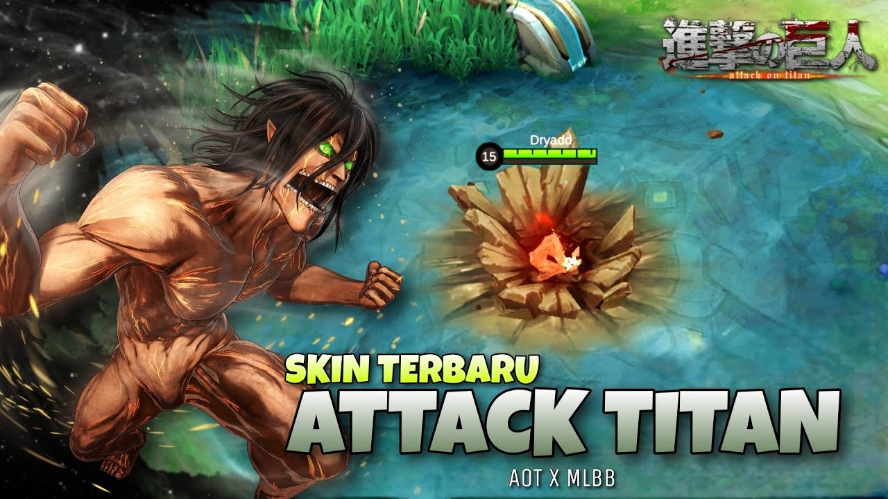 Skin Terbaru!! Attack Titan Eren😱‼️ - YouTube