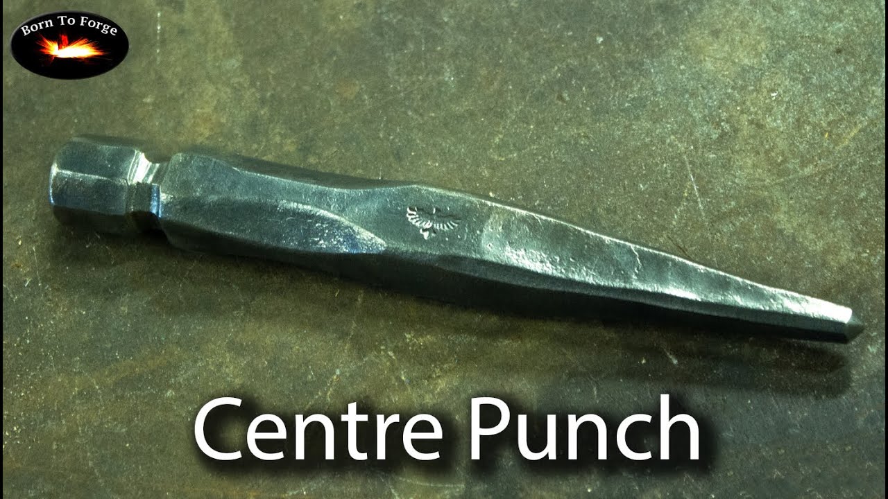 Forging a Centre Punch - YouTube