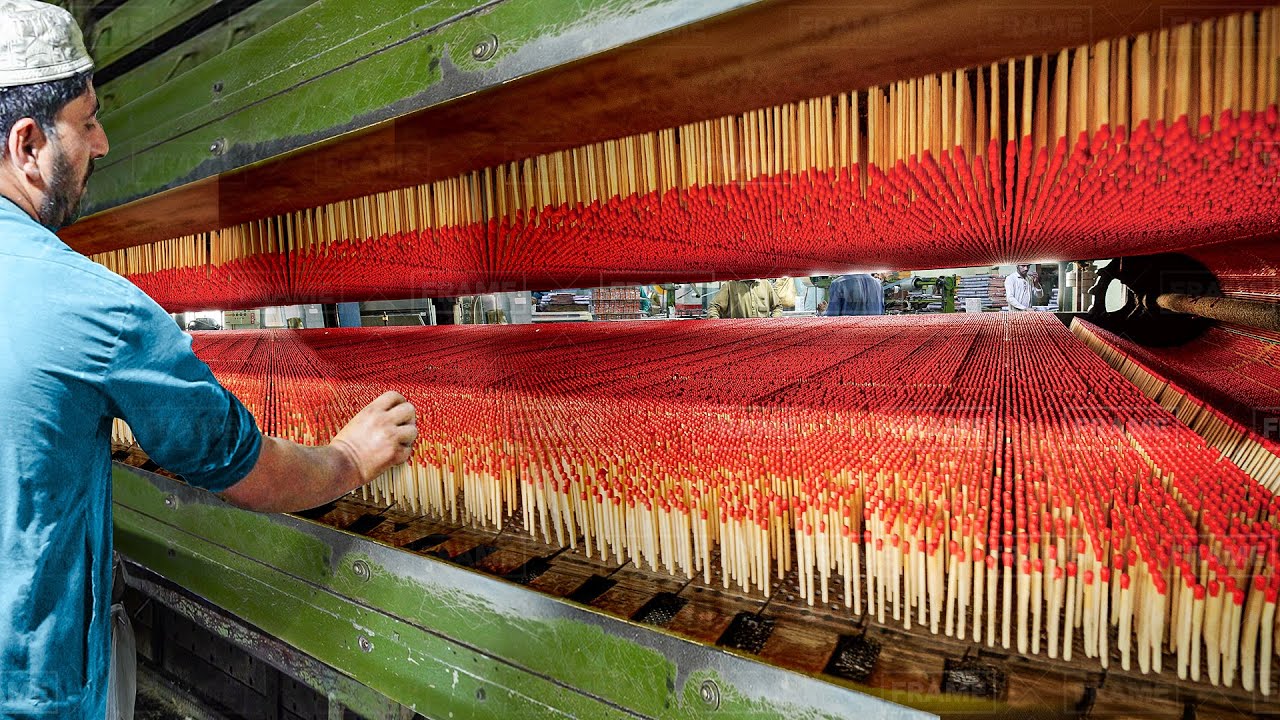 Inside Massive Pakistani Factory Producing Billions of Matches Every ...