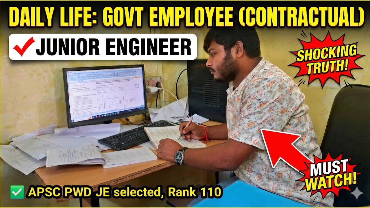 My last vlog as a govt employee | PWD JE Final result ?? - YouTube