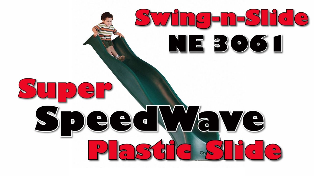 Swing-n-Slide NE 3061 Super Speedwave Plastic Slide - YouTube