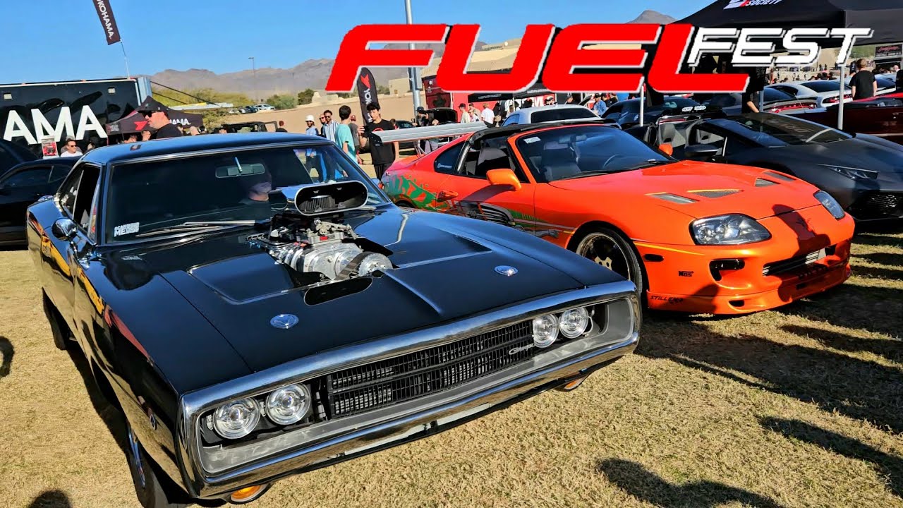 Fuel Fest Scottsdale 2024 - Walk around and drifting! - YouTube