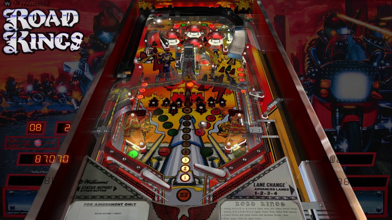 Road Kings Pinball VPX - YouTube