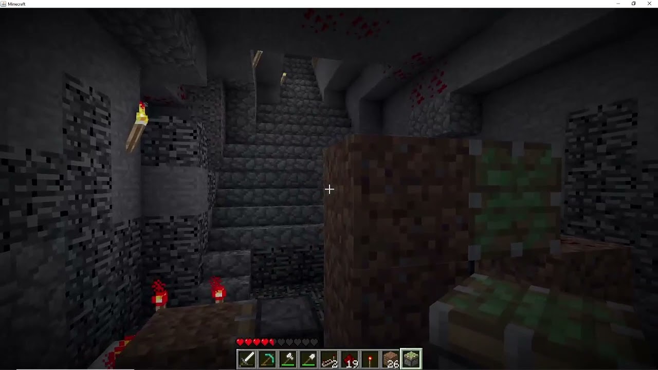 Minecraft Beta 1.7.3: How to remove Bedrock - YouTube