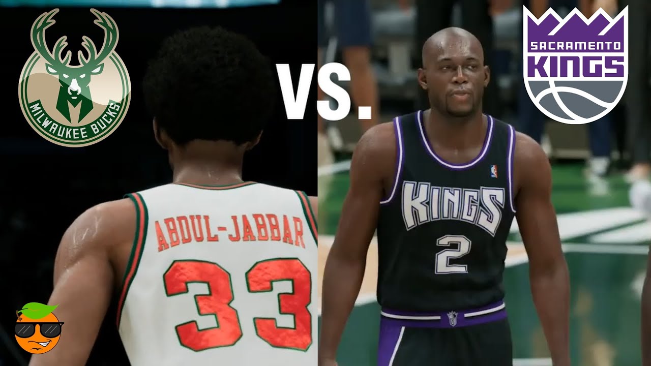 Ultimate NBA 2K All Time Teams Tournament Game 2 Kings at Bucks - YouTube