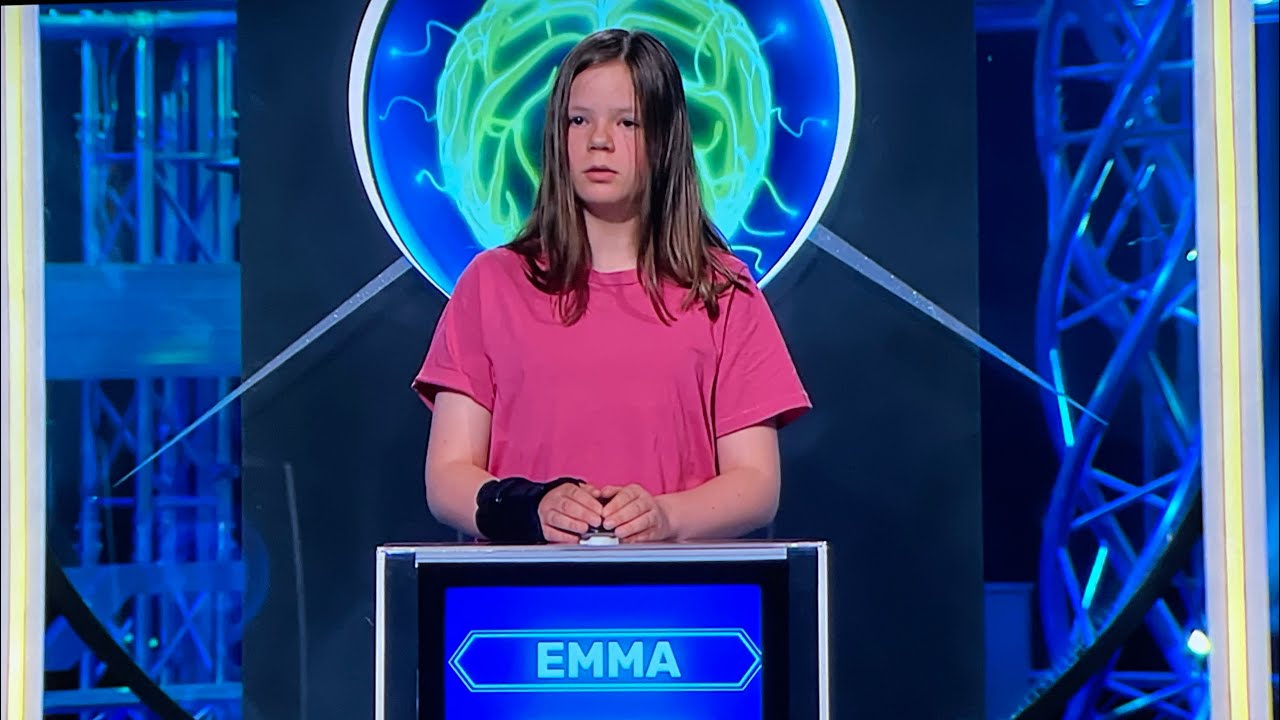 Emma on Brain Busters - YouTube