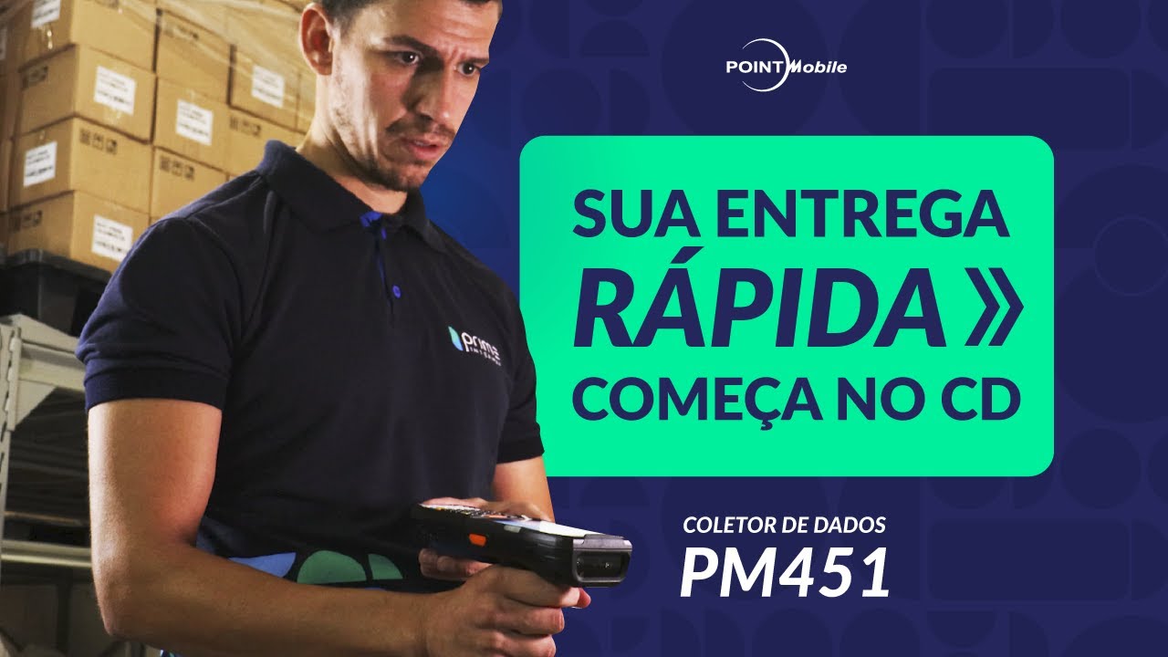 UNBOXING #08 | COLETOR DE DADOS PM451 da Point Mobile - YouTube