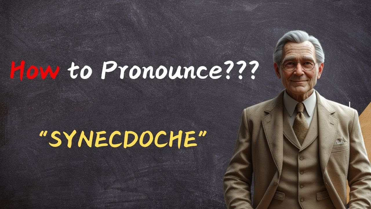 How to Pronounce "Synecdoche" | Meaning, Usage & Examples | Say It ...