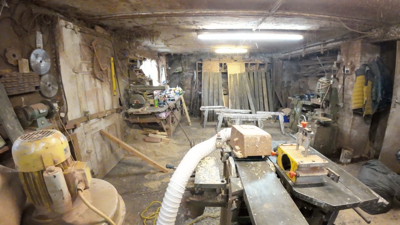 Abandoned Small Workshop Shop Tour. - YouTube