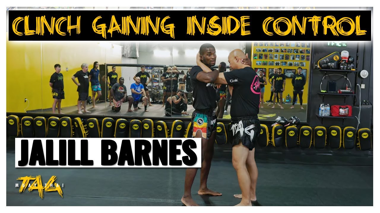 Clinch Gaining Inside Control and 2 Knees Drill with Jalill Barnes ...