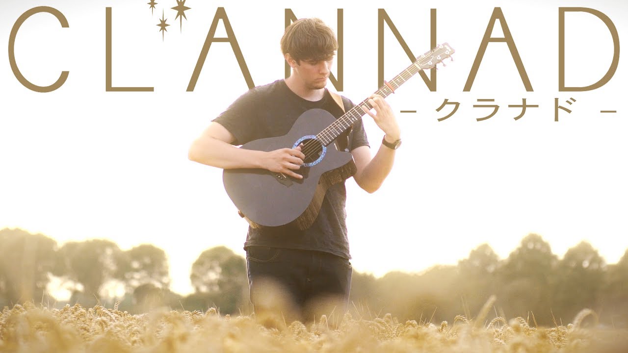 Clannad OST - Roaring Tides - Fingerstyle Guitar Cover クラナド - YouTube