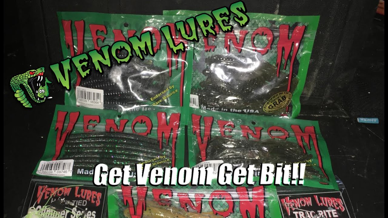 Venom Lures Pond Hopper #Unboxing #GetVenomGetBit - YouTube