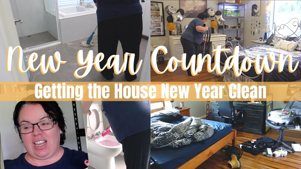 NEW YEAR COUNTDOWN | DAY 3 | GETTING THE HOUSE NEW YEAR CLEAN | KIDS ...