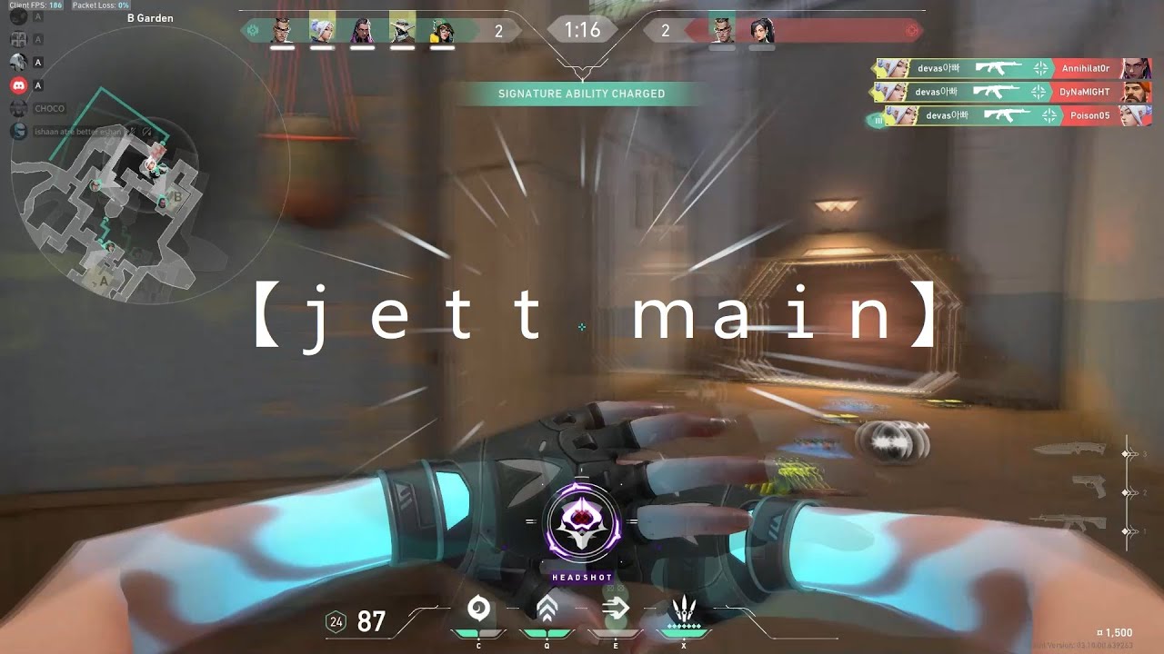 【jett main】 - YouTube