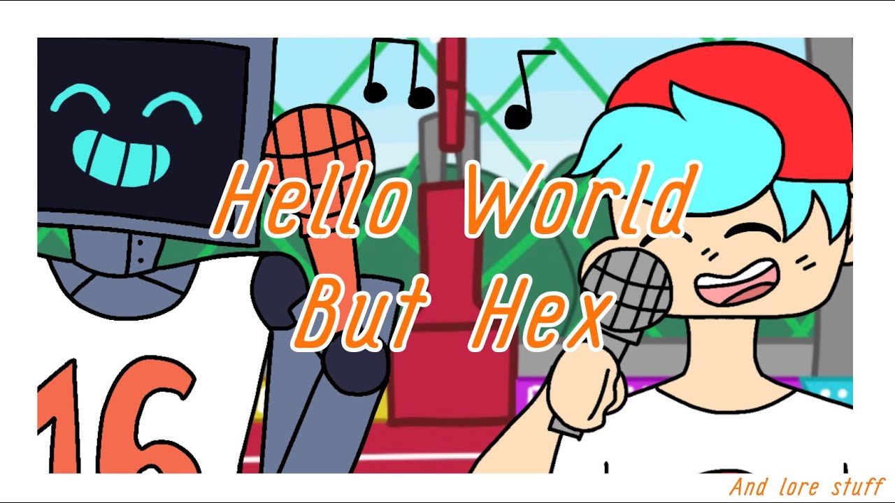 Hello World but Hex | Friday Night Funkin' animatic - YouTube