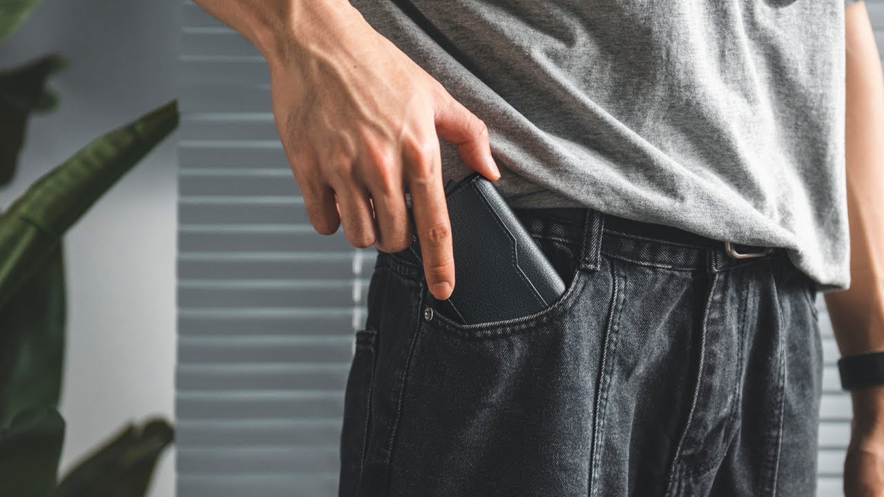 VC205- Card Holder Wallet for Mens with Double ID Windows, Holds Up to ...