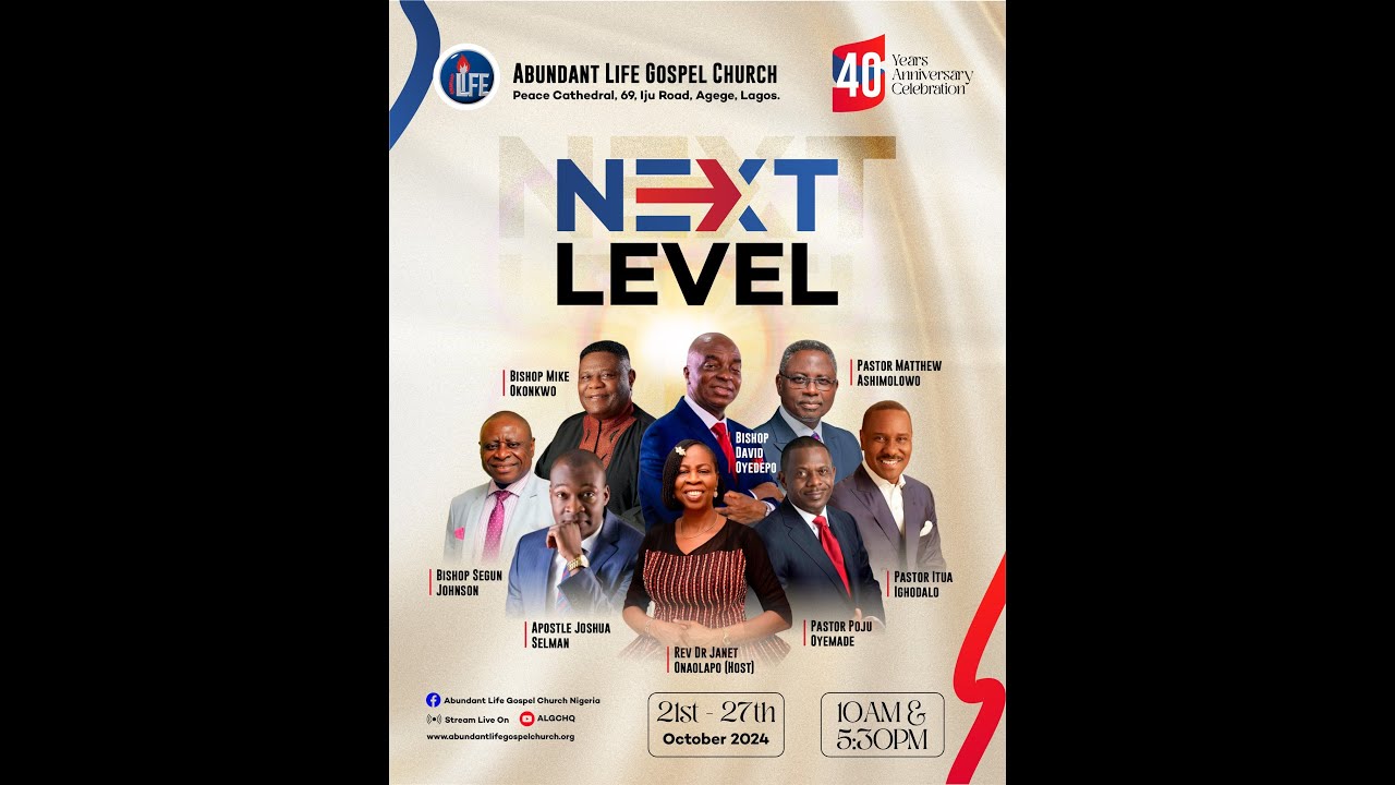 40th ANNIVERSARY CELEBRATION (NEXT LEVEL) 21-10-2024 - YouTube