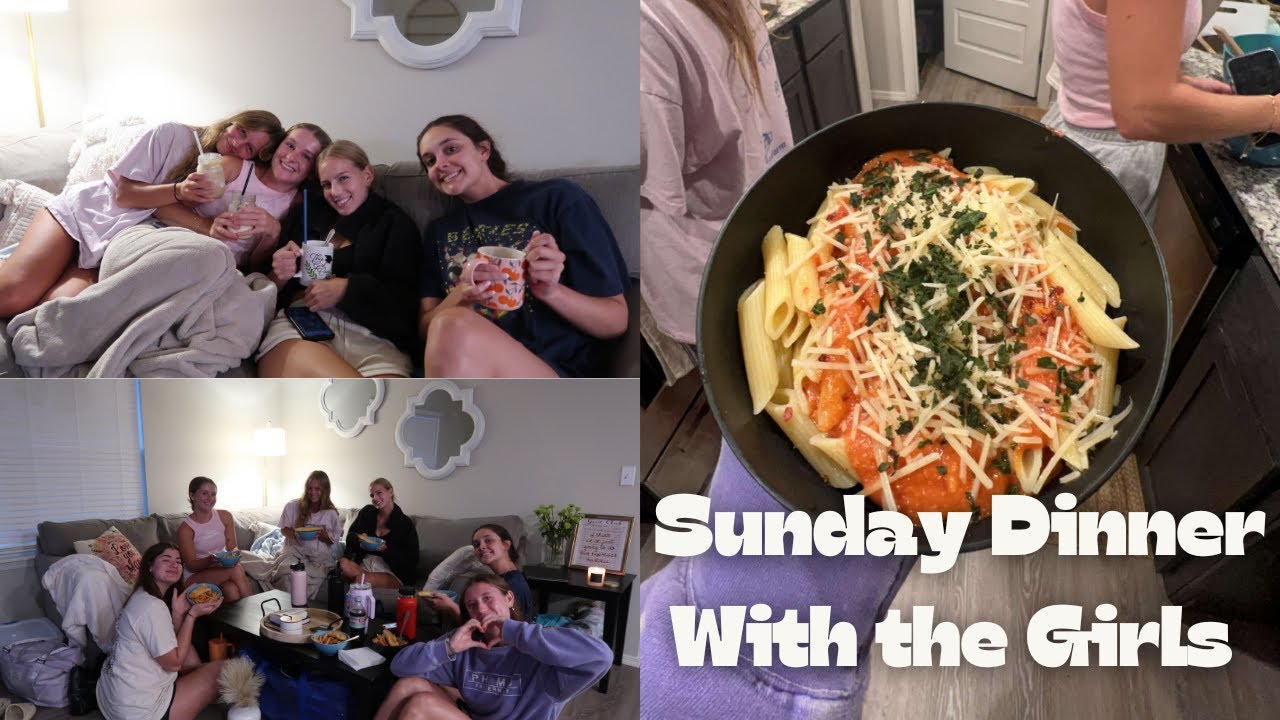 Sunday Dinner With The Girls - YouTube