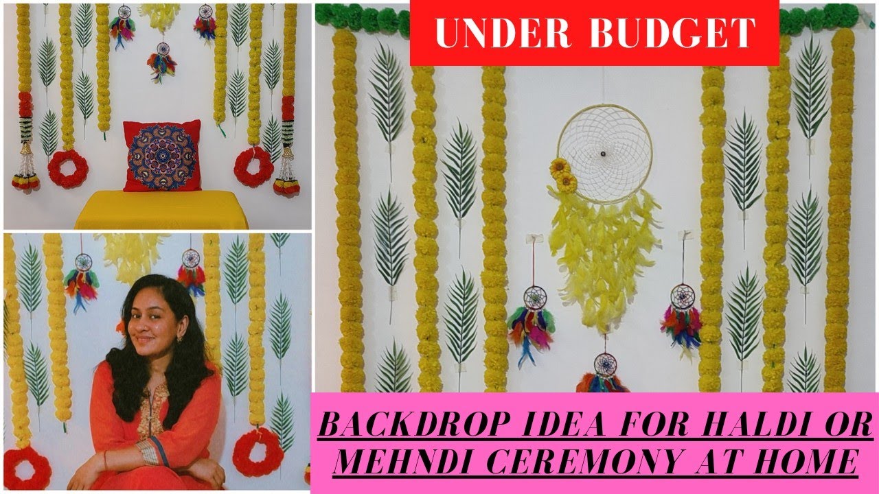 How To Decorate Home For Haldi Mehndi Ceremony Home Decorating Ideas Haldi Decoration At how-to-decorate-home-for-haldi-mehndi-ceremony-home-decorating-ideas-haldi-decoration-at