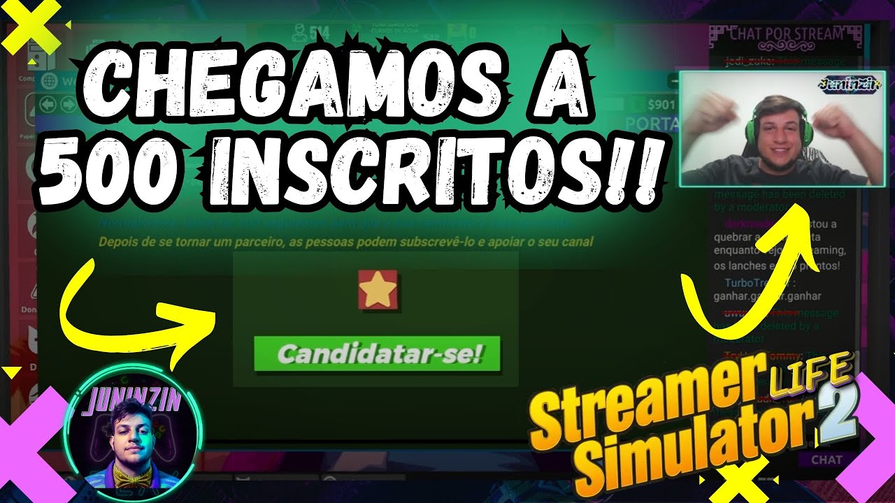 CHEGAMOS AOS 500 INSCRITOS! Primeiros upgrades no PC!! - Stream Life ...