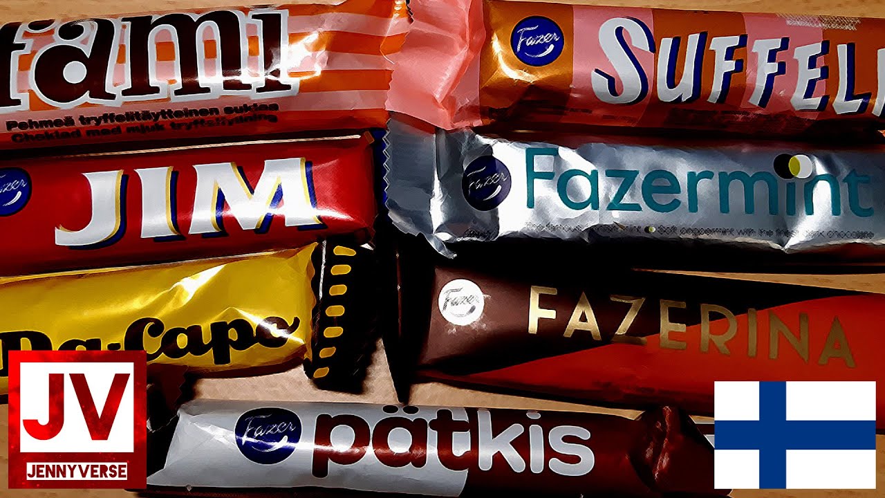 LIVE FINNISH CHOCOLATE TASTING (CANDY FROM FINLAND / SUOMI) - YouTube
