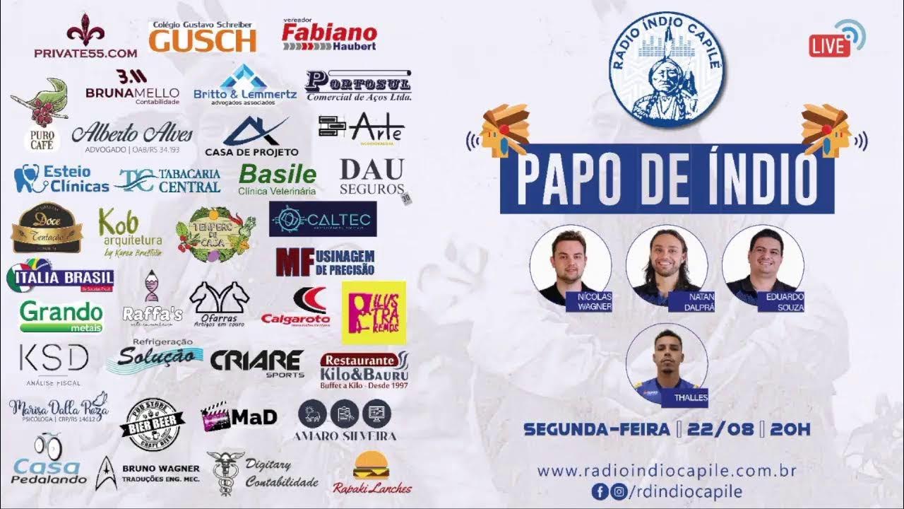 Papo De Índio 22 08 2022 Youtube