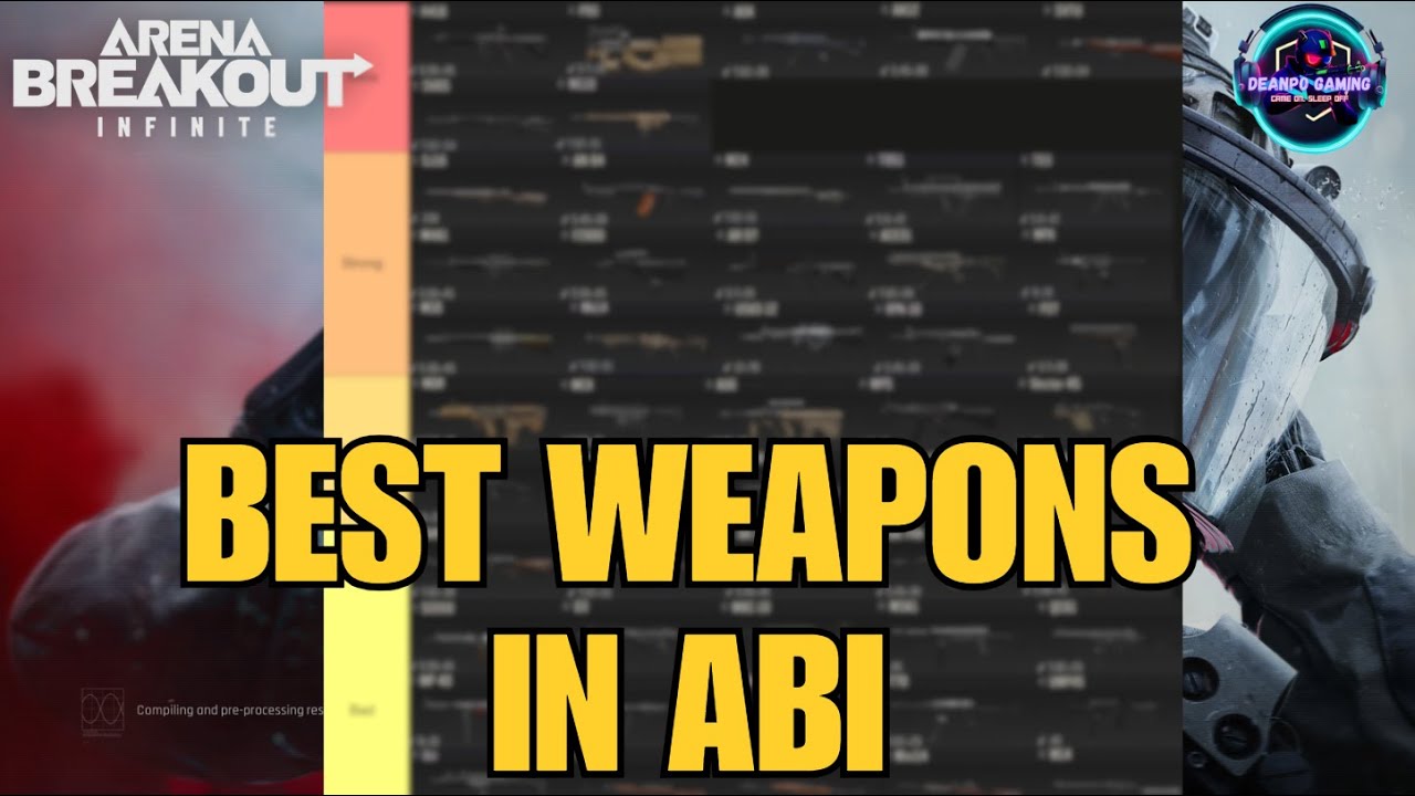 All of the Weapons in Arena Breakout Infinite Ranked! - YouTube