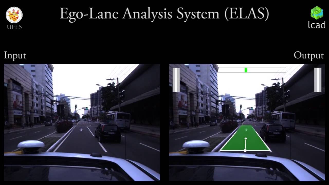 Ego-Lane Analysis System - Integration into CARMEN - YouTube