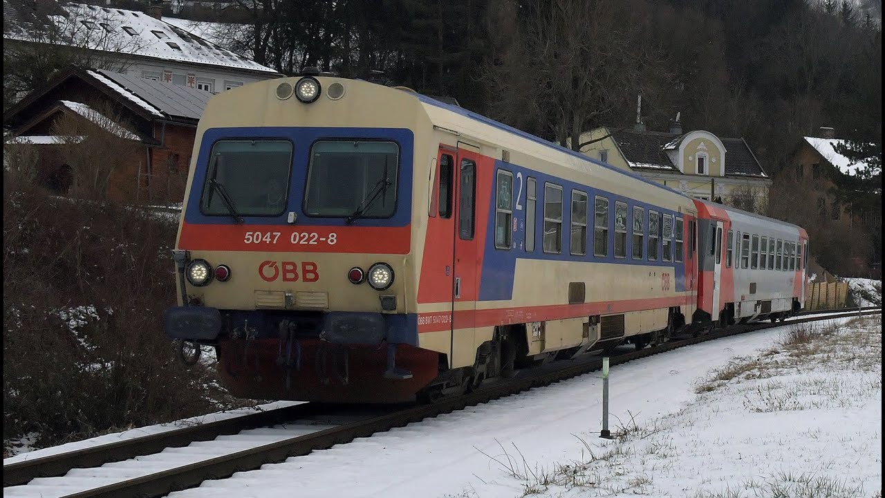 ÖBB Baureihe 5047 im Traisentalbahn 23. 01.2025 - YouTube