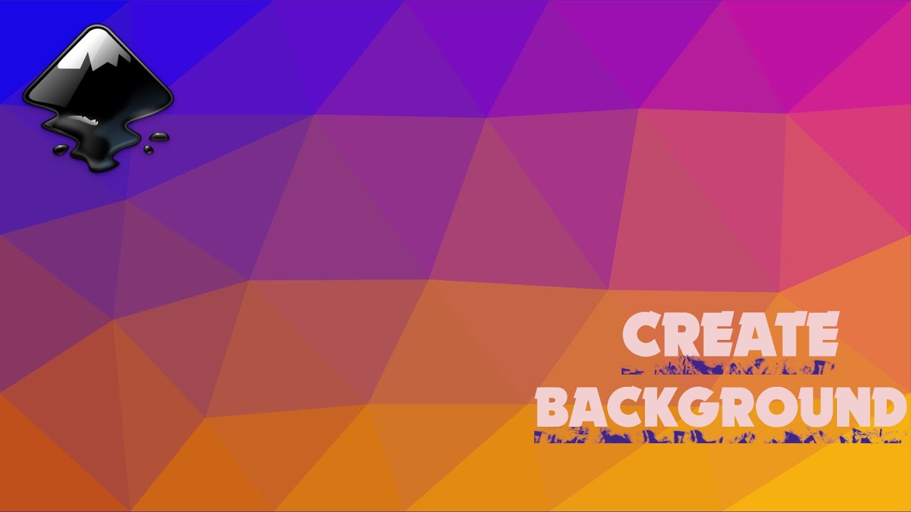 Inkscape Tutorial (Create Background image) - YouTube